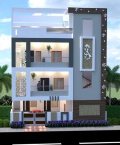 3D Front Elevation Design: Custom House Elevation Services Online